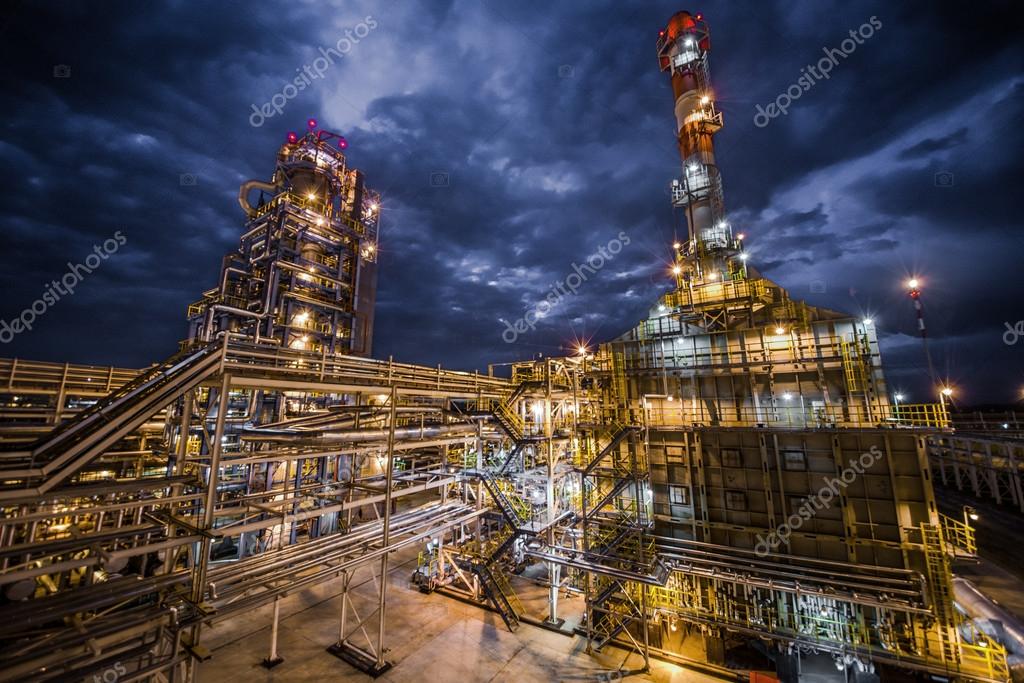 Oil and Gas Processing Plant — Stock Photo © photollurg2 #52686205