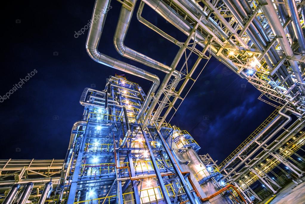 Oil and Gas Processing Plant — Stock Photo © photollurg2 #52686333