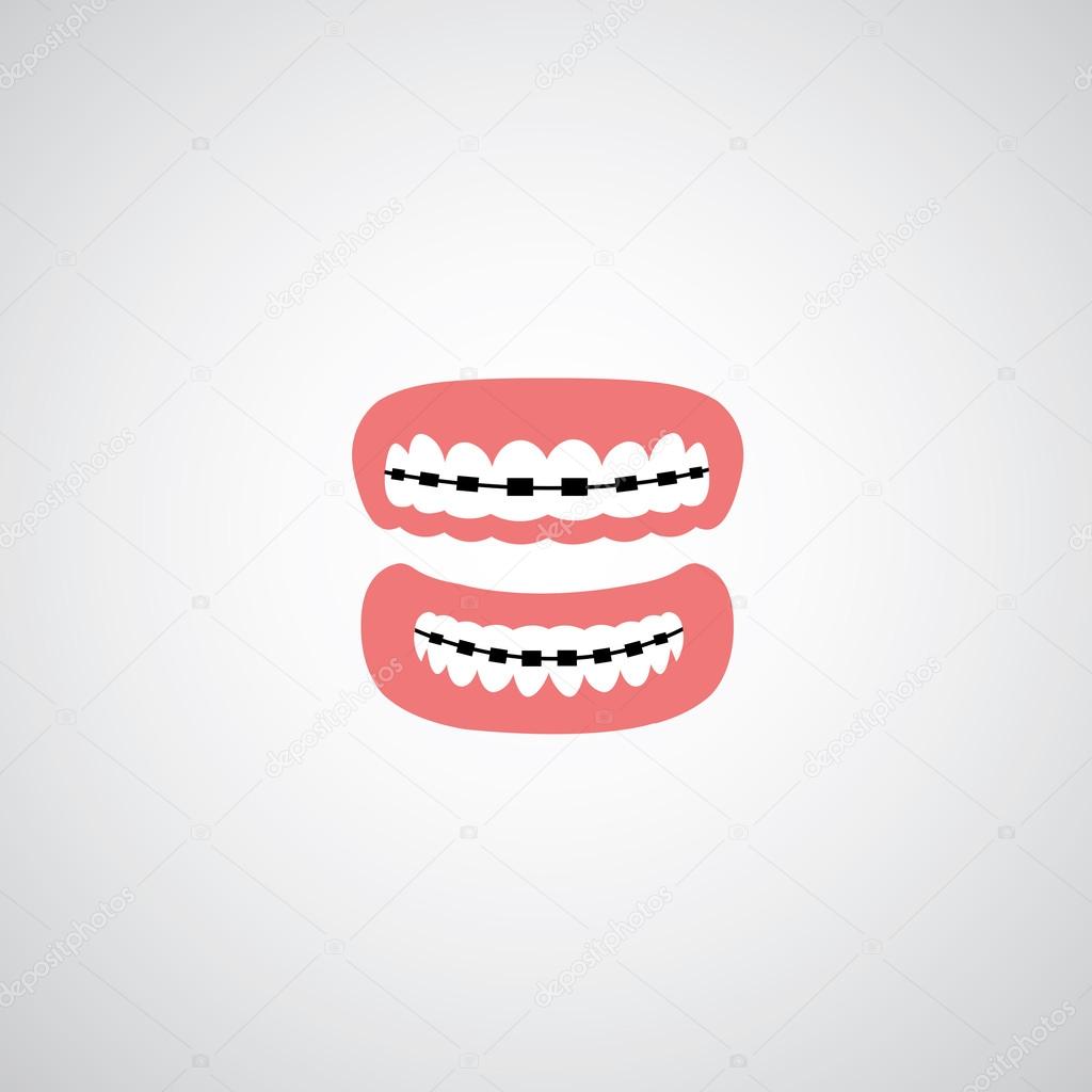 Orthodontics sign Stock Vector Image by ©tackgalich #55295549