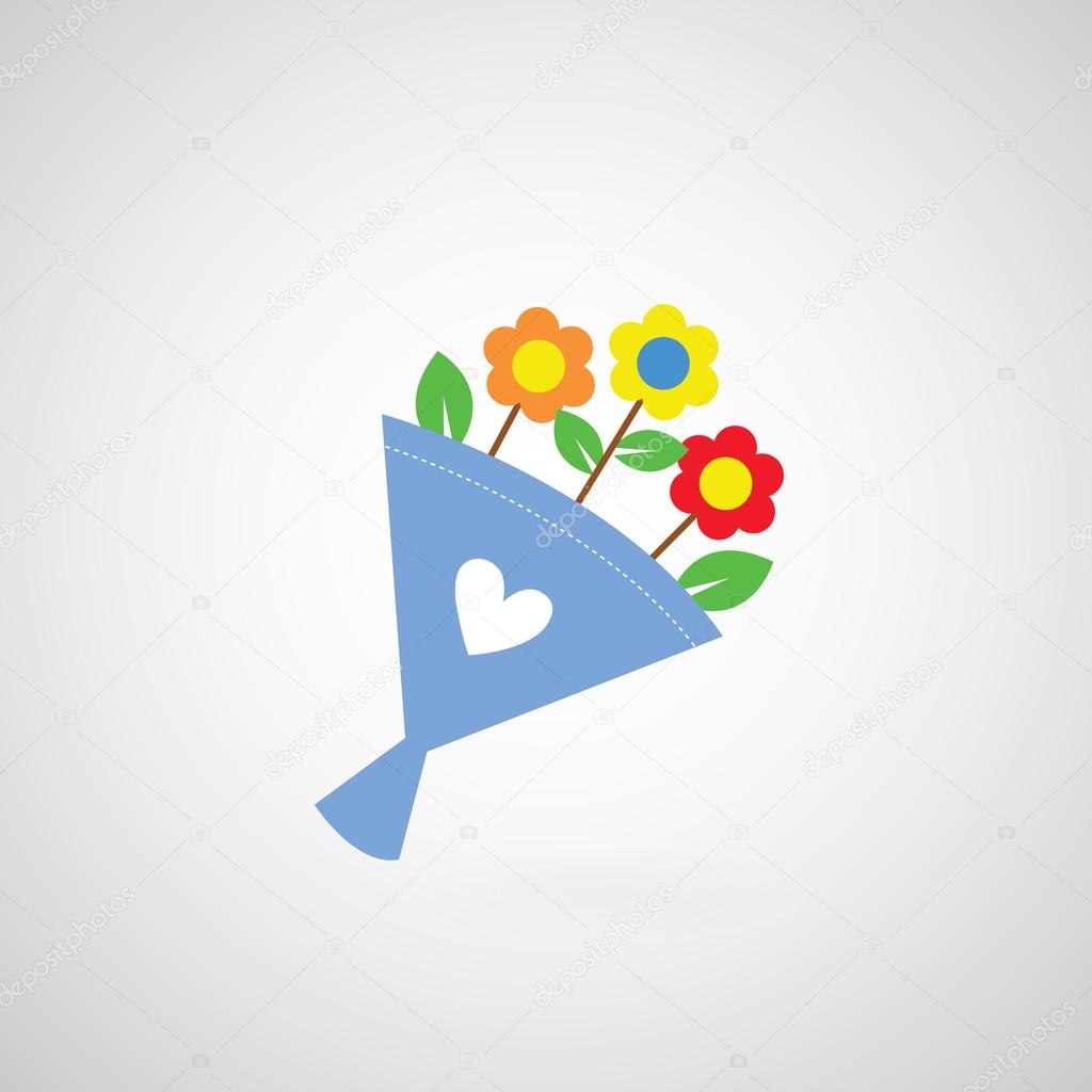 Bouquet icon Stock Vector Image by ©tackgalich #58091455