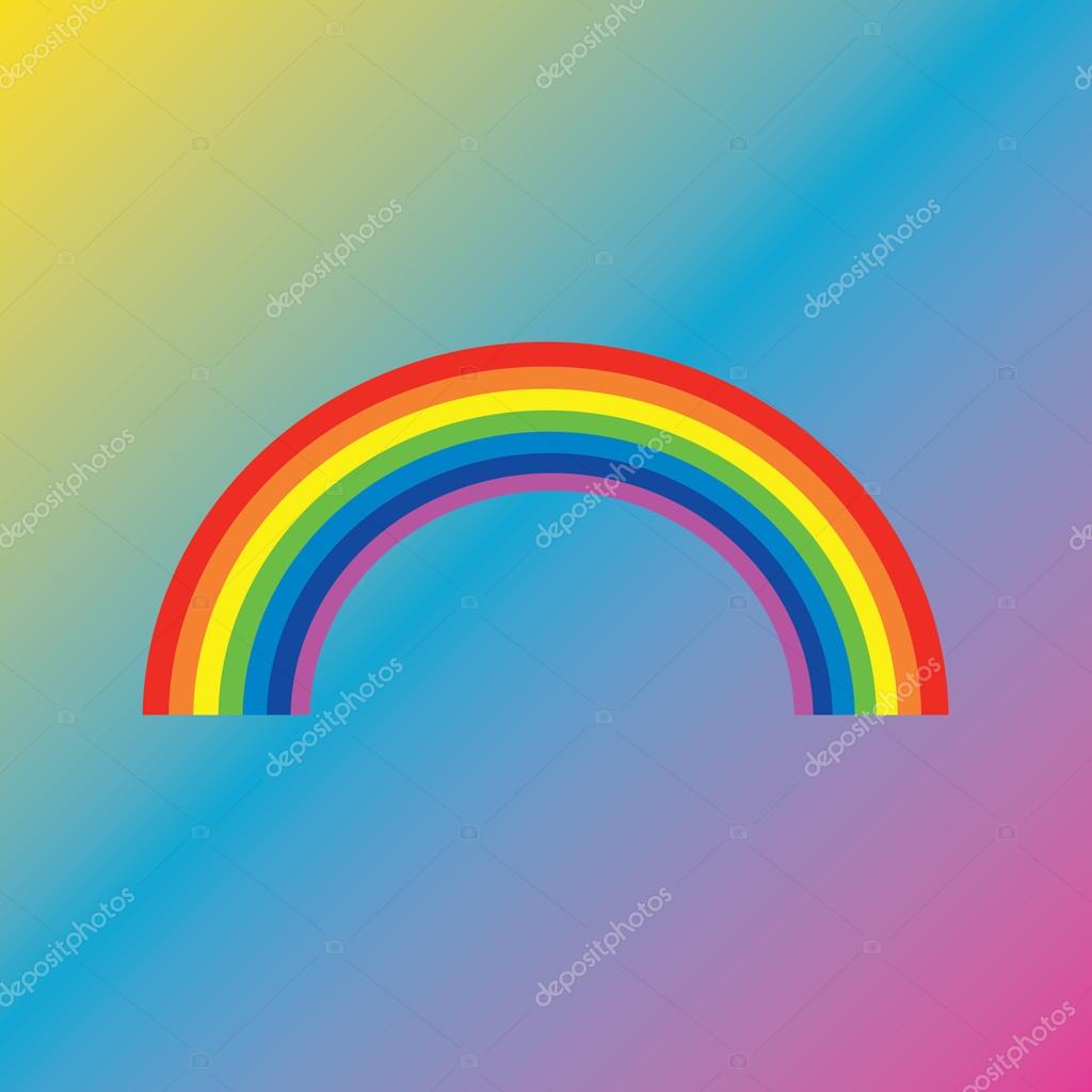 Color of bright rainbow Stock Vector Image by ©tackgalich #93586506