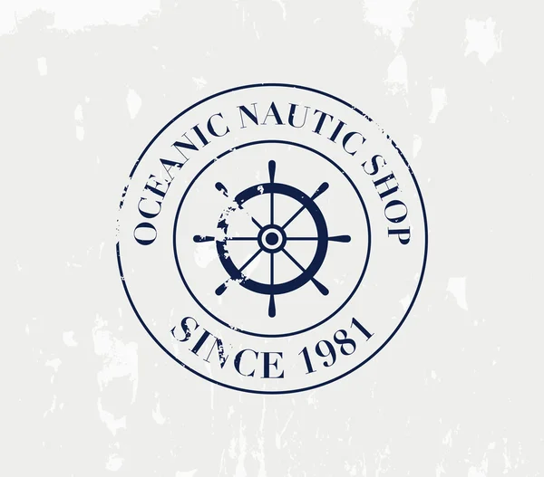 Retro nautical logo Stock Vector Image by ©mauro-fabbro #109298974