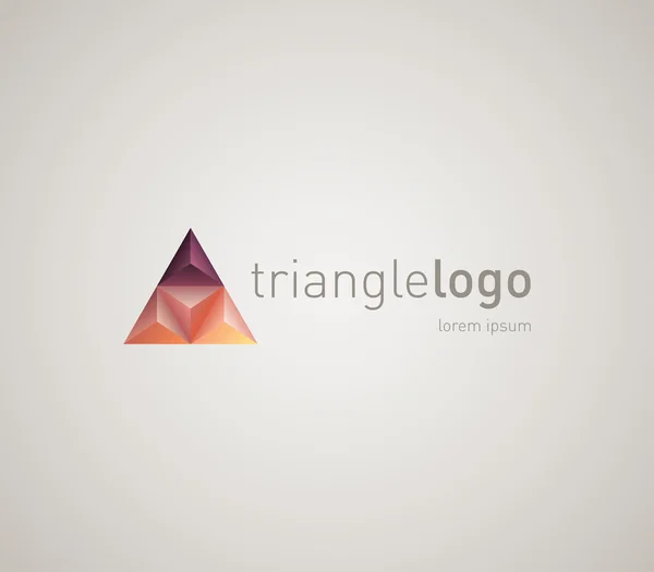 Letras triangulares Imágenes Vectoriales, Gráfico Vectorial de Letras ...