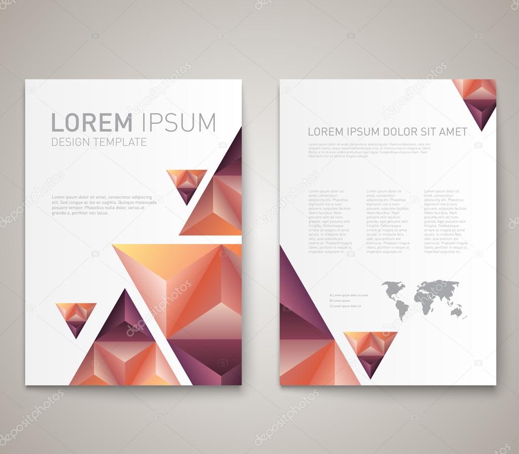 Abstract modern flyer Stock Vector by ©mauro-fabbro 56722287