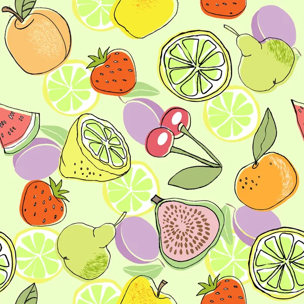 ᐈ Fruit cartoon stock backgrounds, Royalty Free cartoon fruit pattern ...