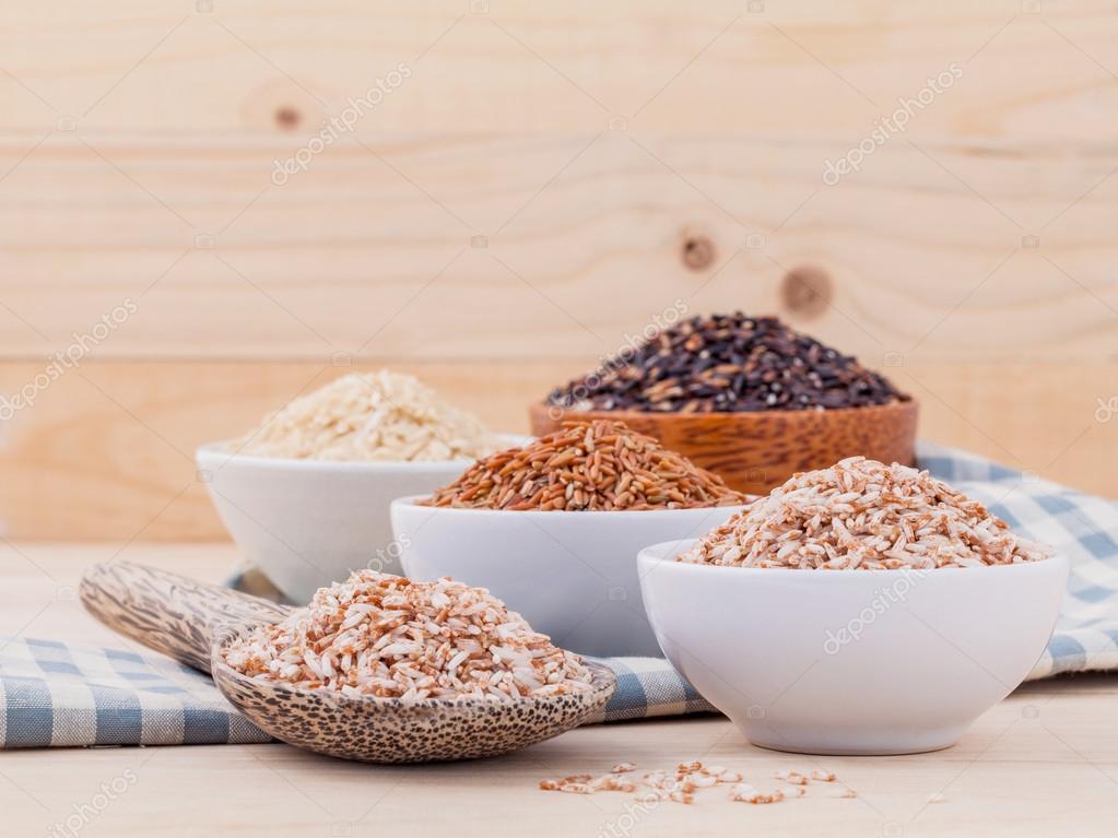 Whole grain Traditional Thai rice best rice for healthy and clean ...