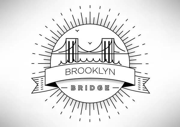 Brooklyn bridge Stock Vectors, Royalty Free Brooklyn bridge ...
