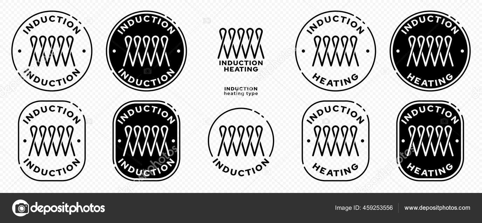 Concept Product Packaging Marking Induction Type Heating Flat Induction ...
