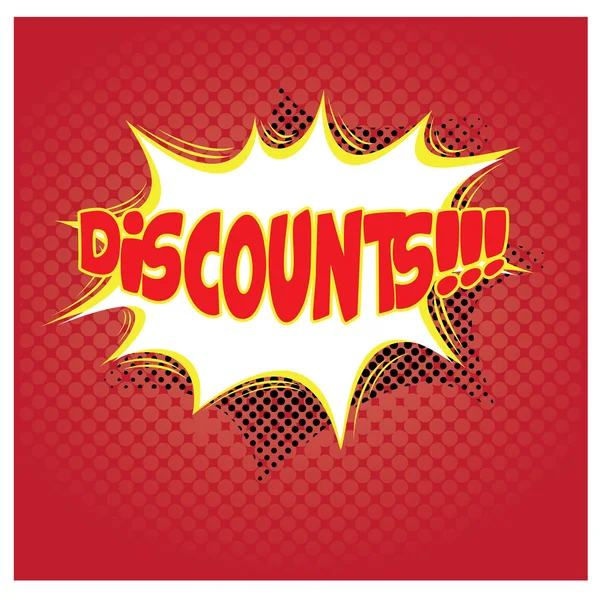 Comic sales illustration Stock Vector by ©JoKalar01 120752692