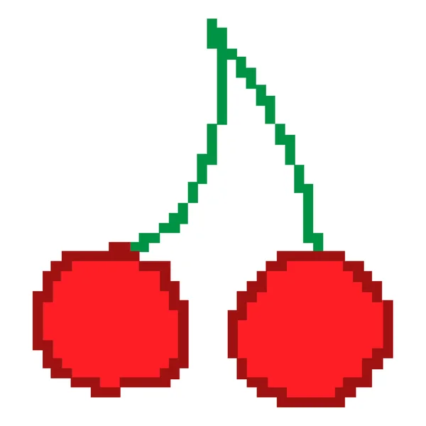 ᐈ Pixel cherry stock vectors, Royalty Free 8 bit cherry illustrations ...