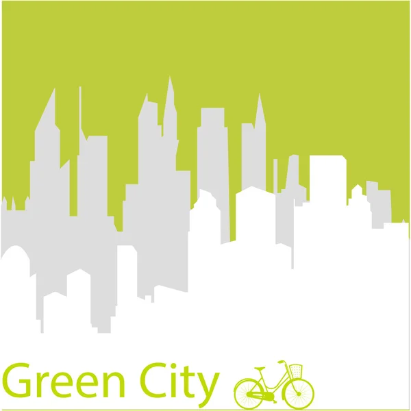 Green city Stock Vector by ©JoKalar01 85364536