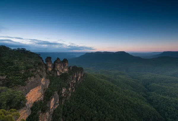 Blue Mountains national park landscape Stock Photo by ©leelakajonkij ...