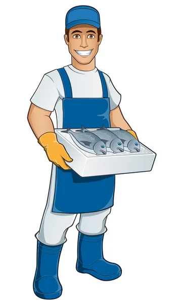 Fishmonger Vector Art Stock Images | Depositphotos