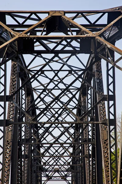 Old rail way bridge vintage. - Stock Image - Everypixel