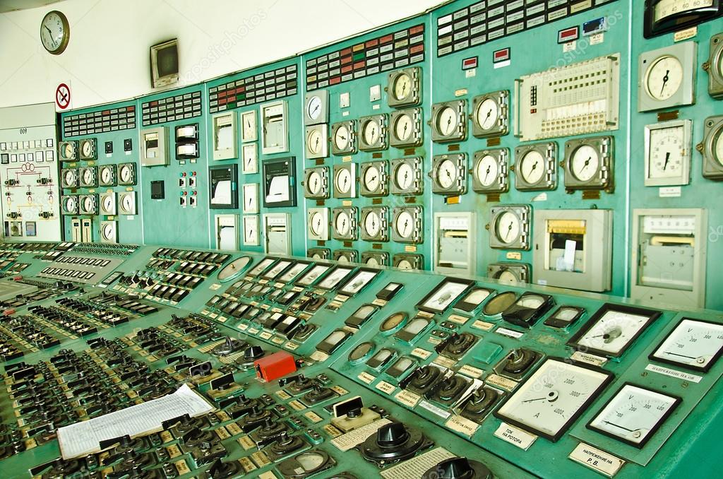 Power Substation Control Room