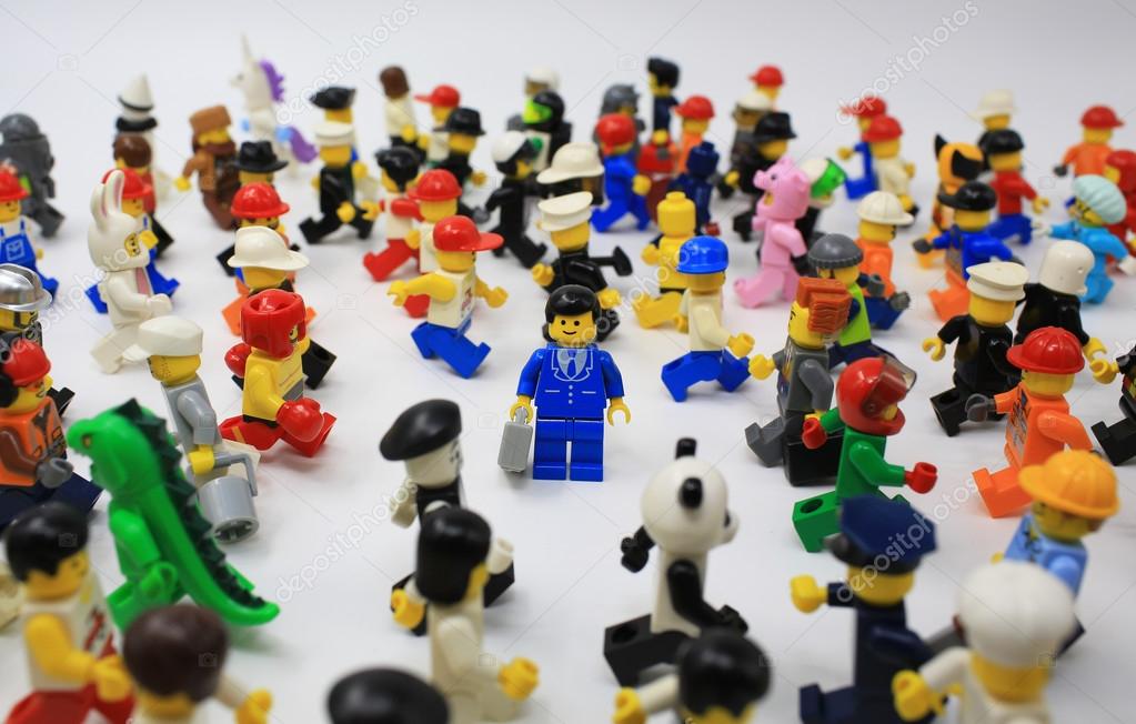 Lego minifigure in different post – Stock Editorial Photo © lewistse ...
