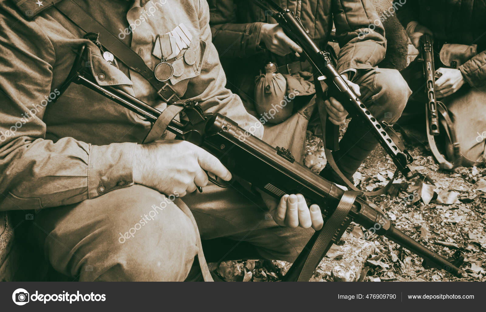 Soviet Weapons Second World War — Stock Photo © philipimage #476909790