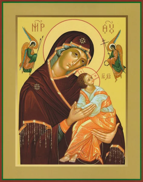 The icon of the mother of god Stock Photos, Royalty Free The icon of ...