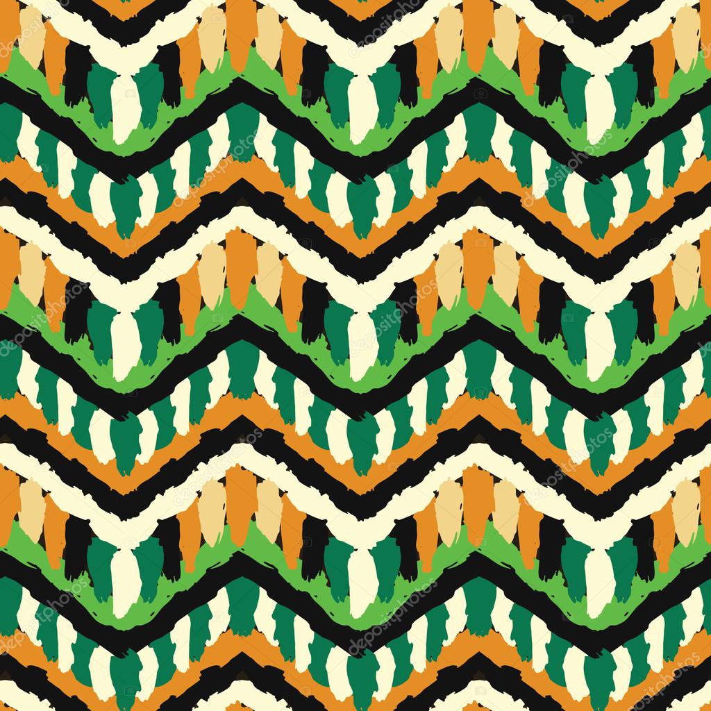 Green and Orange Hippie Pattern Stock Vector Image by ©amovitania #73792897