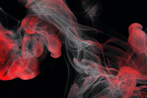 Red Black Abstract Light Smoke Background Design Stock Photo by ...