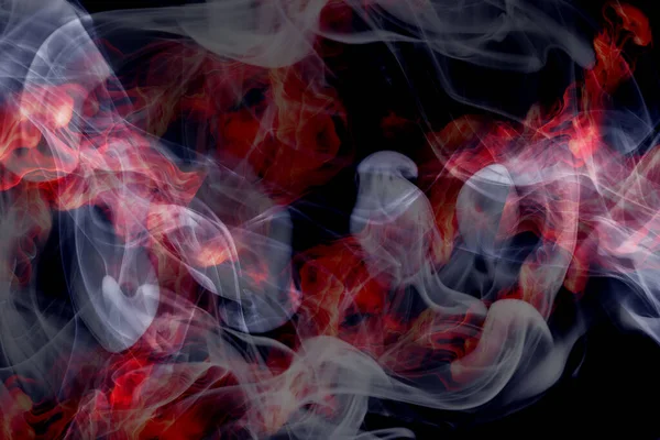 Red Black Abstract Light Smoke Background Design Stock Photo by ...
