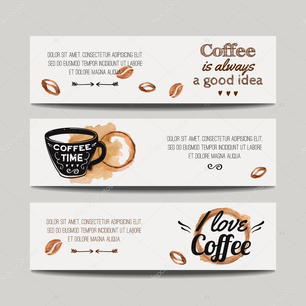 Hipster Banner Vector