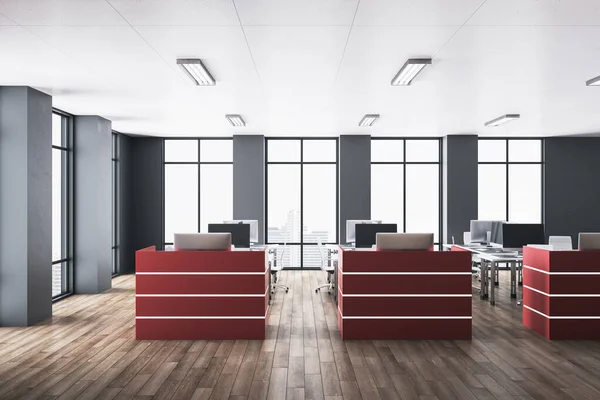 Red office interior Stock Photos, Royalty Free Red office interior ...