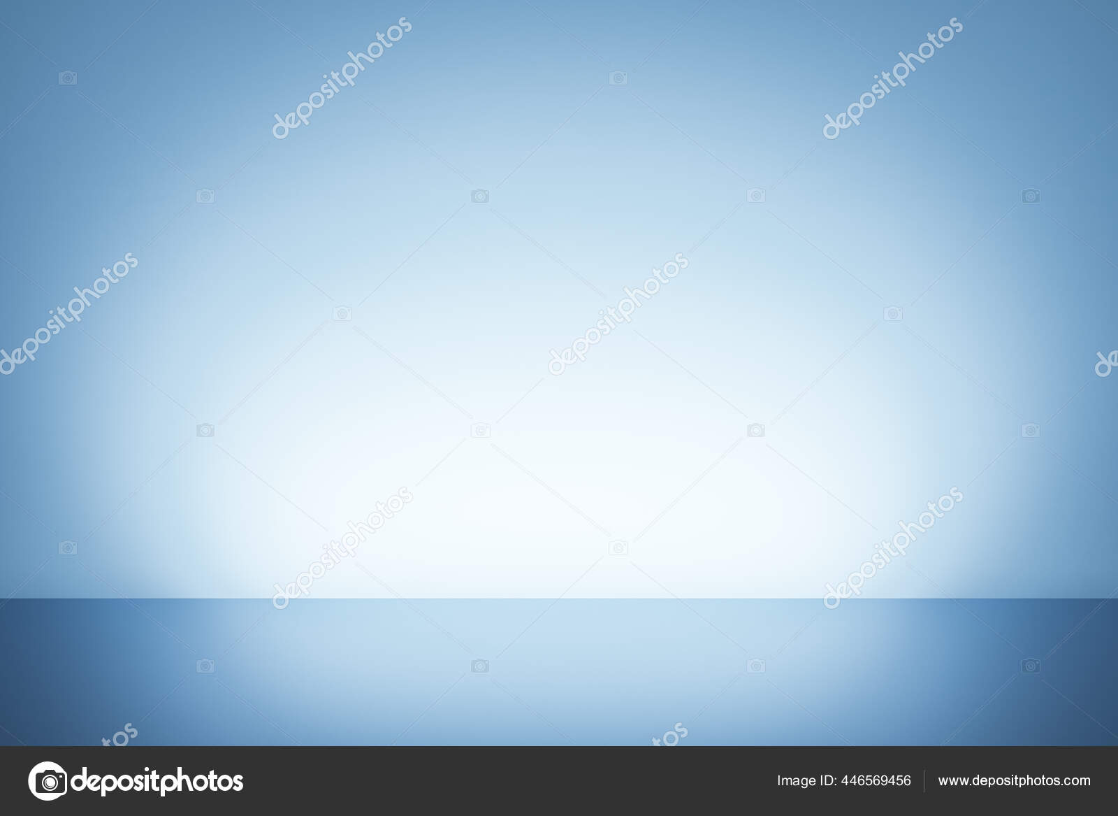 Creative Abstract Blue Gradient Blank Wall Design Copy Space Concept ...