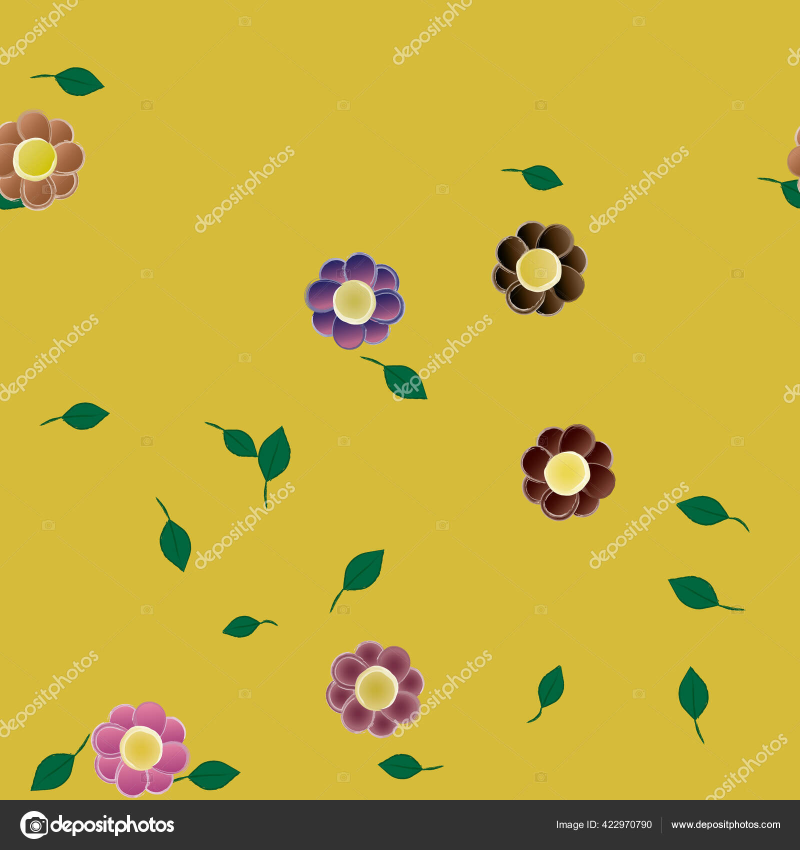 Spring Flowers Background Vector Illustration Stock Vector by ... Spring Flowers Background Vector Illustration Stock Vector by ...