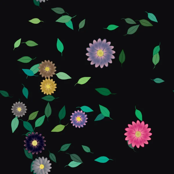 Cadena de flores imágenes de stock de arte vectorial | Depositphotos