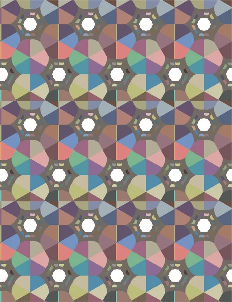 seamless pattern with geometric shapes vector illustration - Stock ...