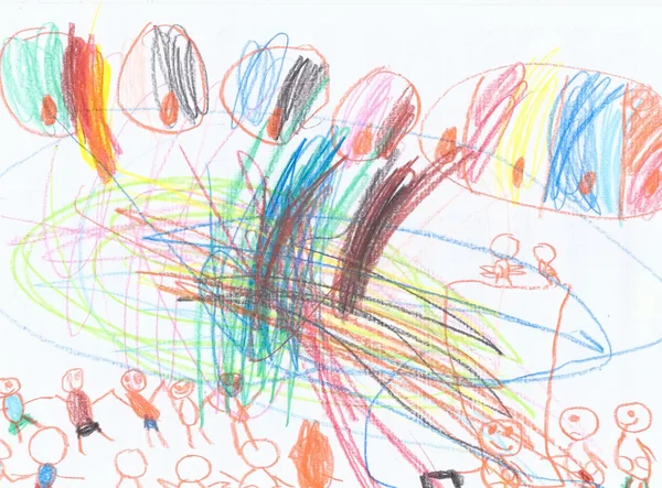 Child scribble — Stock Photo © AnRobrook #5635776 Child scribble — Stock Photo © AnRobrook #5635776