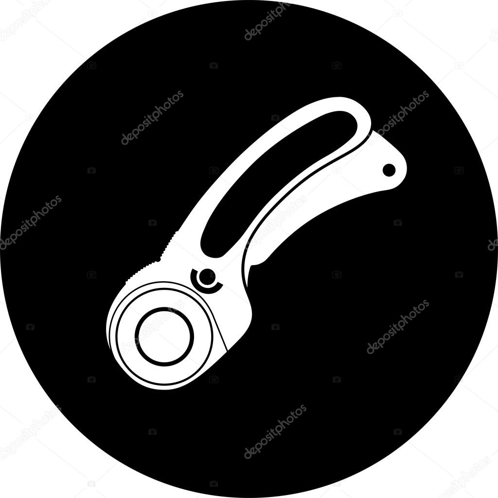 Quilt and patchwork icons, tools and supplies for sewing, applique ...