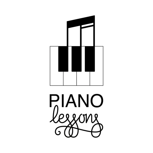 ᐈ Piano logo stock vectors, Royalty Free piano logos illustrations ...