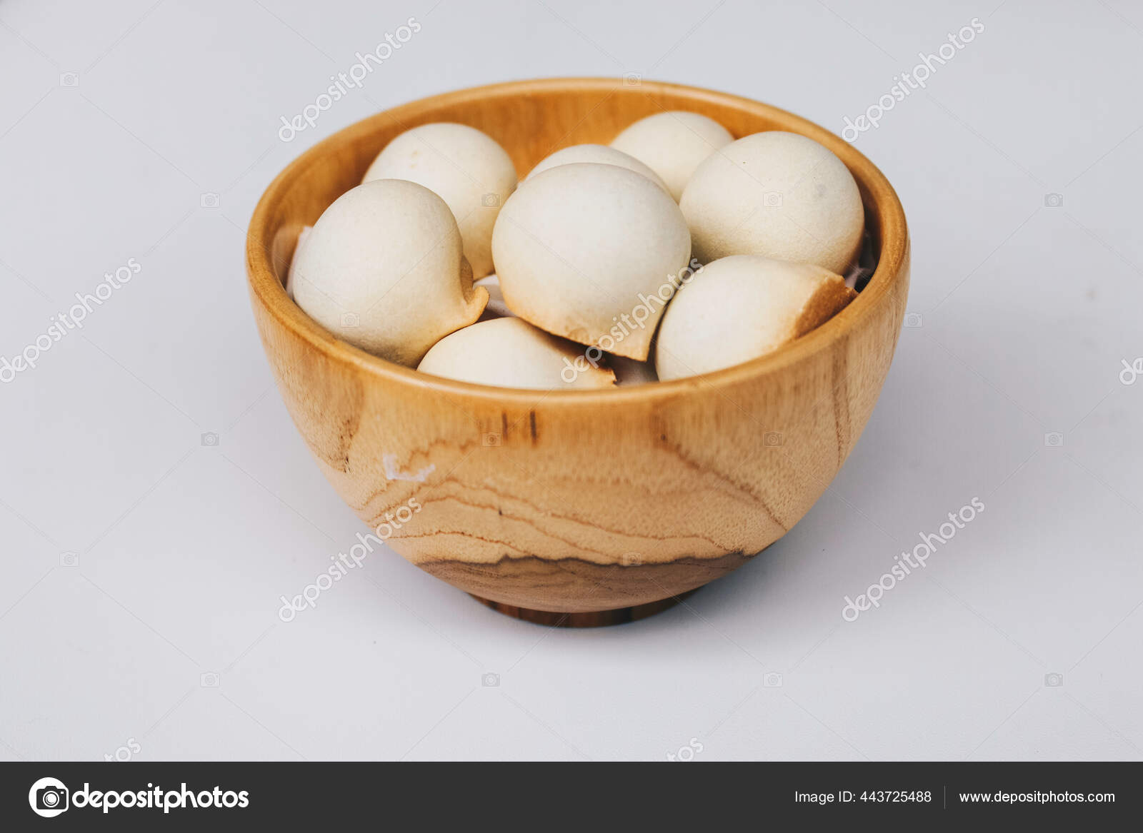 Mini Nopia Mino Indonesian Cookies Brown Sugar Traditional Food ...