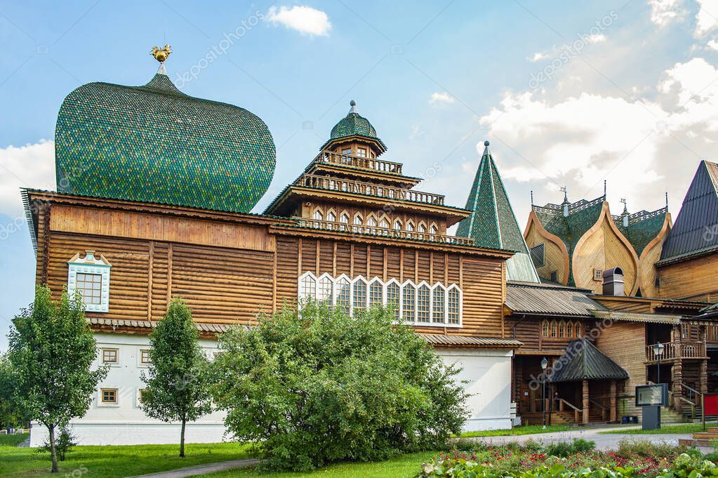 El palacio rural del zar Alexei Mijáilovich en Kolomenskoye fue ...