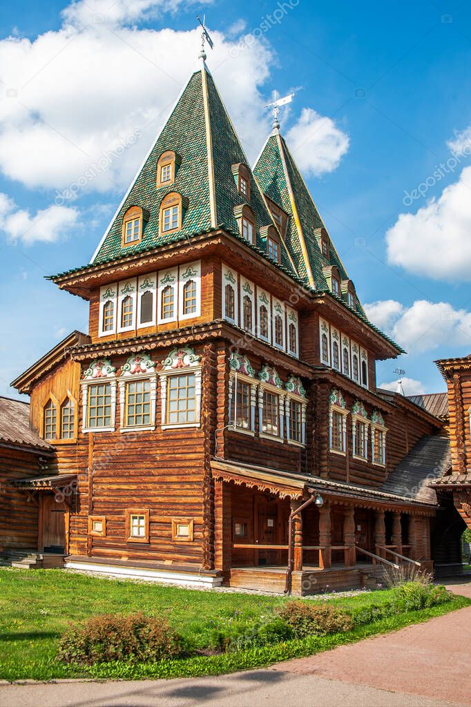 El palacio rural del zar Alexei Mijáilovich en Kolomenskoye fue ...