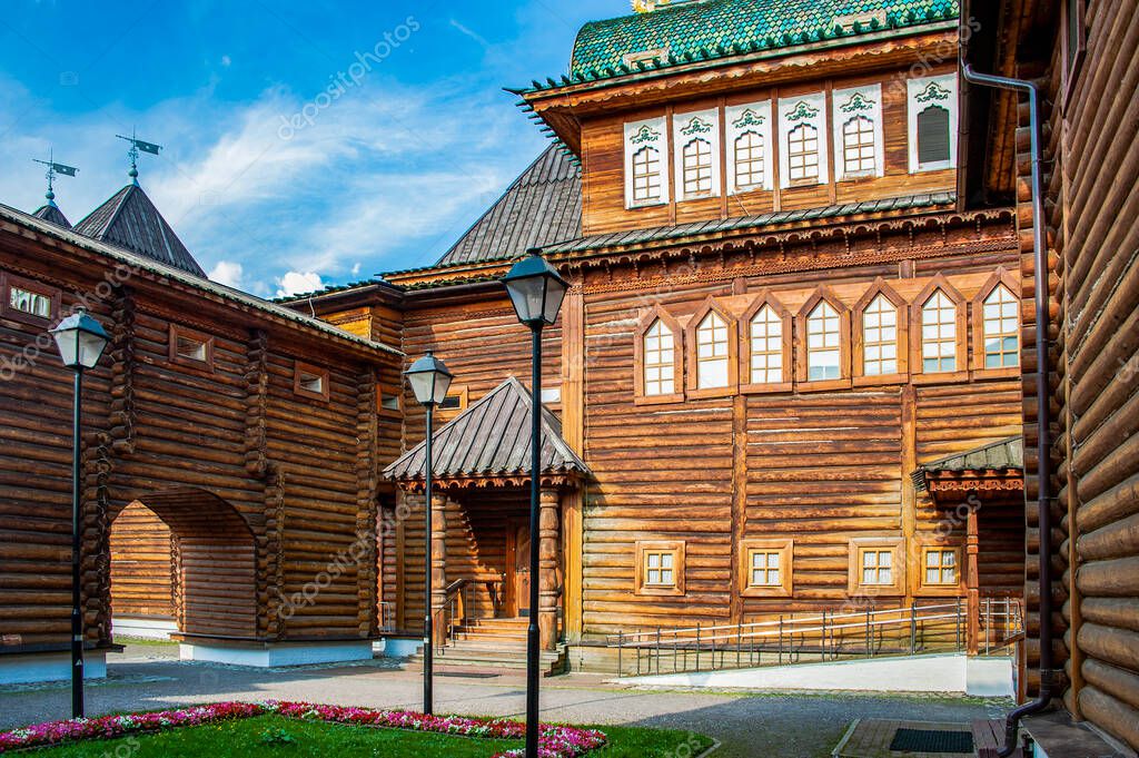 El palacio rural del zar Alexei Mijáilovich en Kolomenskoye fue ...