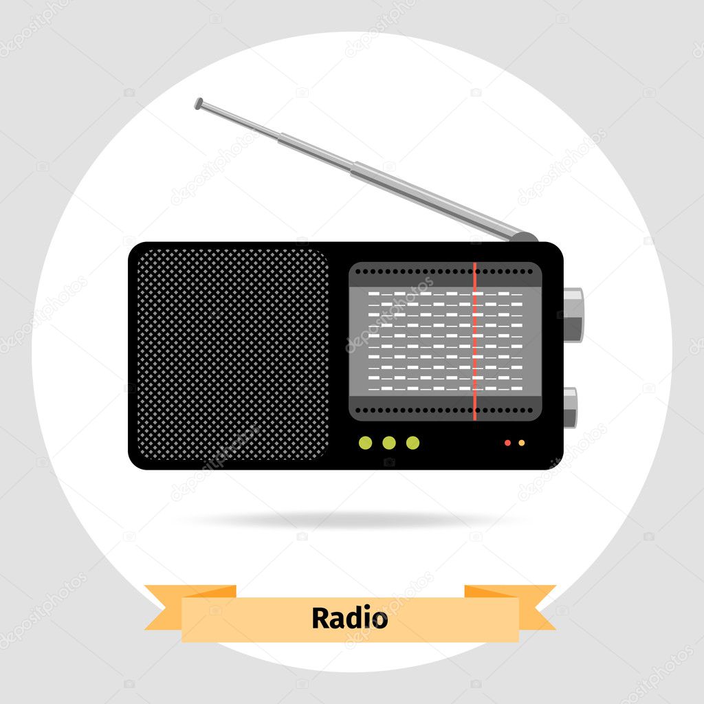 Vector de radio aislado Vector de stock por ©ianakauri 59441849