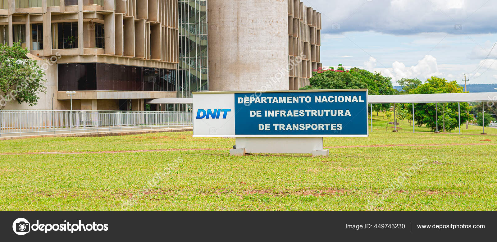 Brasilia Federal District May 2022 Information Board Dnit Building ...