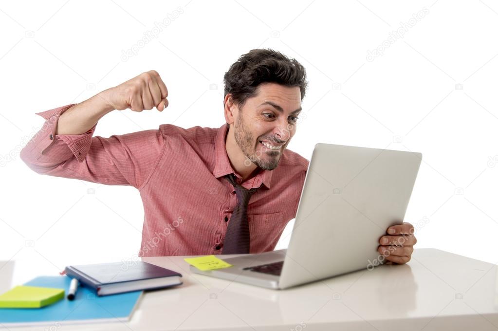 Stressed Office Worker