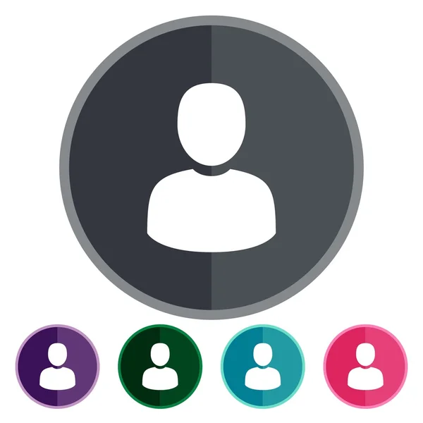 Character, user icon — Stock Vector © vectorguy #73856945