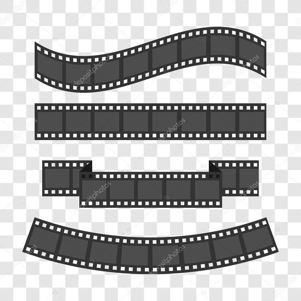 Film strip frames set Stock Vector Image by ©worldofvector #100523384