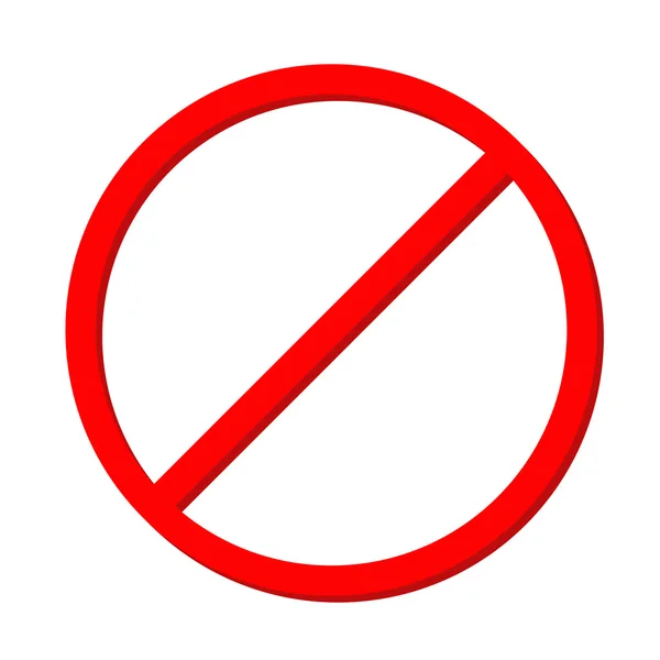 Señales De Advertencia De Stop Rojo Vector Gráfico Vectorial