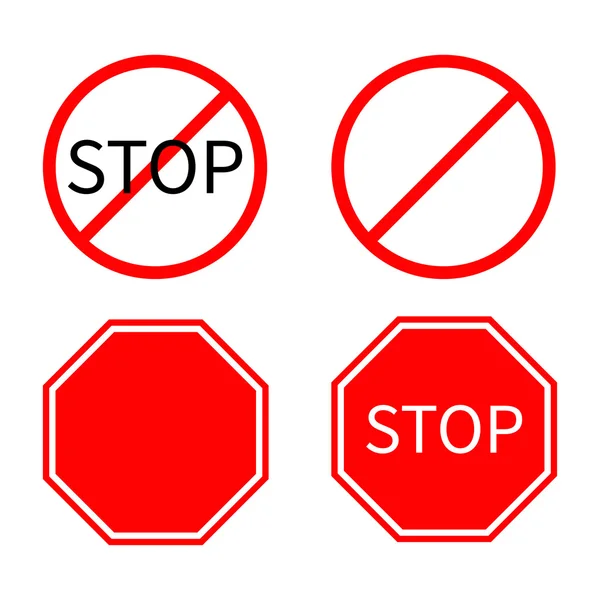 ᐈ Stop pictogram stock vectors, Royalty Free red stop pictogram ...