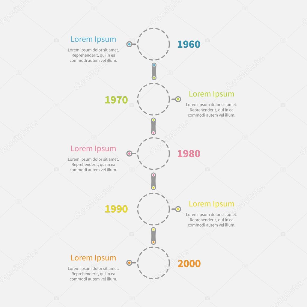 Timeline vertical Infographic Template. Stock Vector by ©worldofvector ... Timeline vertical Infographic Template. Stock Vector by ©worldofvector ...