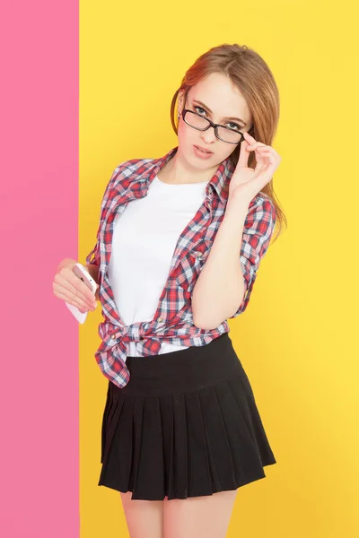 Geek teen girl Stock Photos, Royalty Free Geek teen girl Images ...