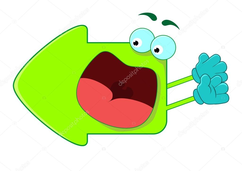 Shock left arrow — Stock Photo © winduadi #69777519