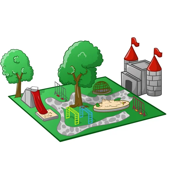 Cartoon village map Stock Photos, Royalty Free Cartoon village map ...