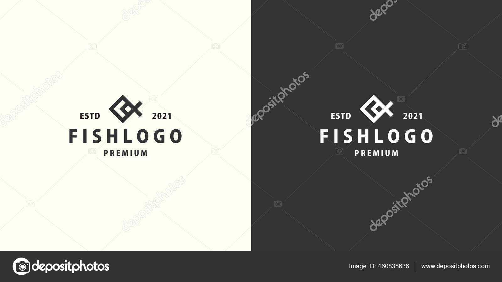 Fish Line Logo Vector Design Premium Stock Vector Image by ©starwash ...